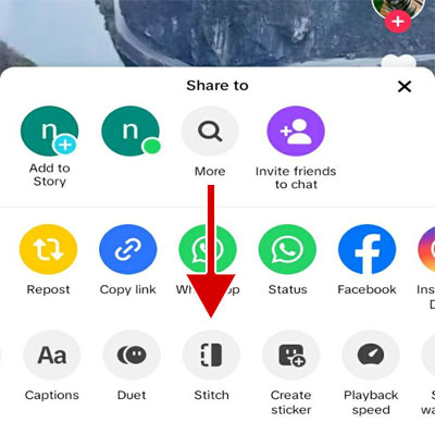 What is the Stitch feature in TikTok and how to use it? - SnapTik